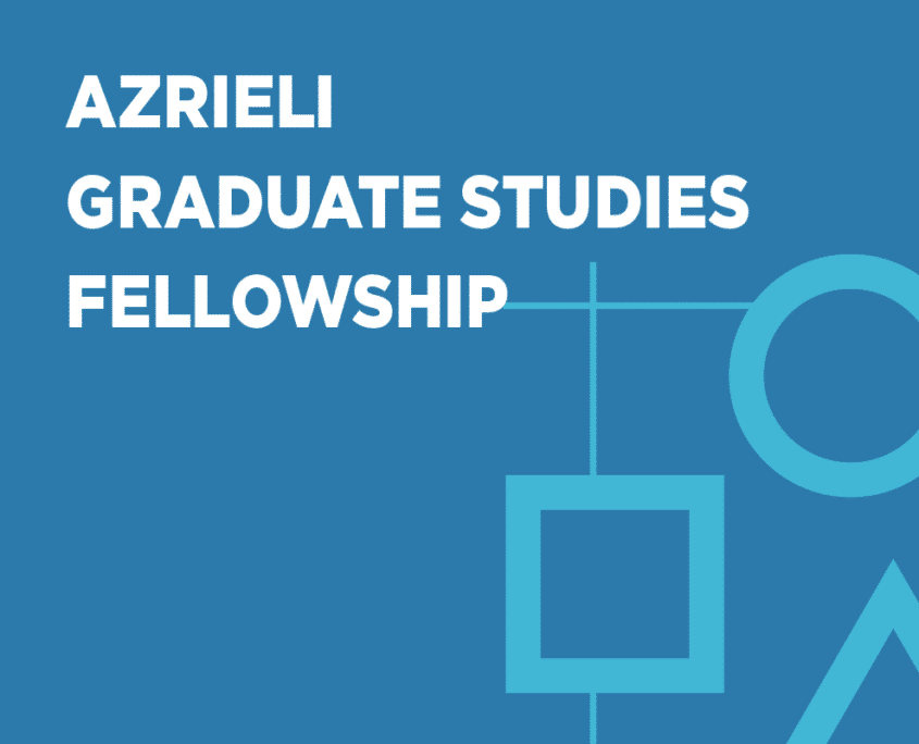 Azrieli Fellows Program - The Azrieli Foundation